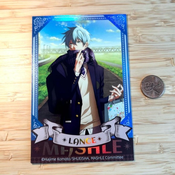 Art | Rare Holo Mashle Magic And Muscles Print Lance | Poshmark
